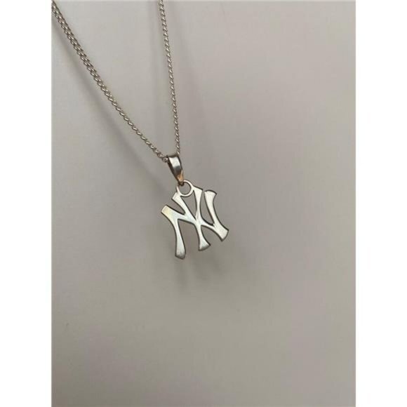 Accessories | New Mlb New York Yankees Sterling Silver Team Pendant ...